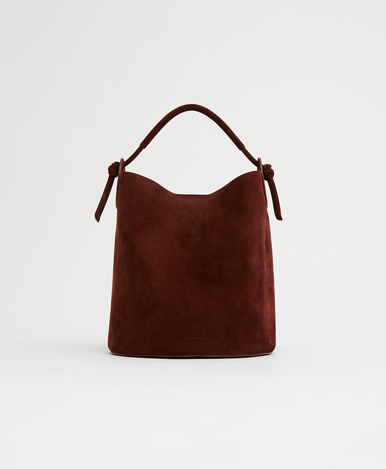 Fortuna Bucket - Chocolate Suede
