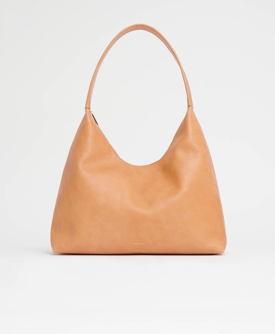 Maxi Candy Hobo - Chocolate Suede