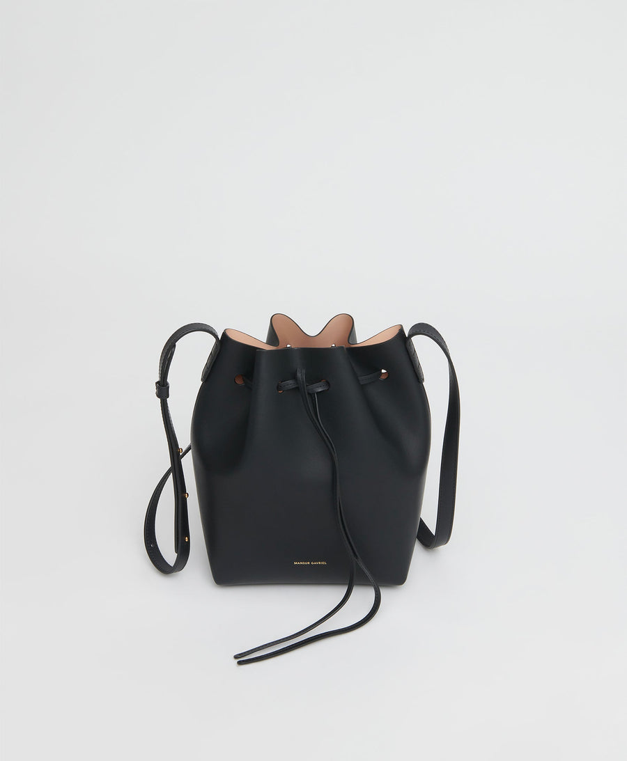 Mini Bucket Bag - Black/Flamma