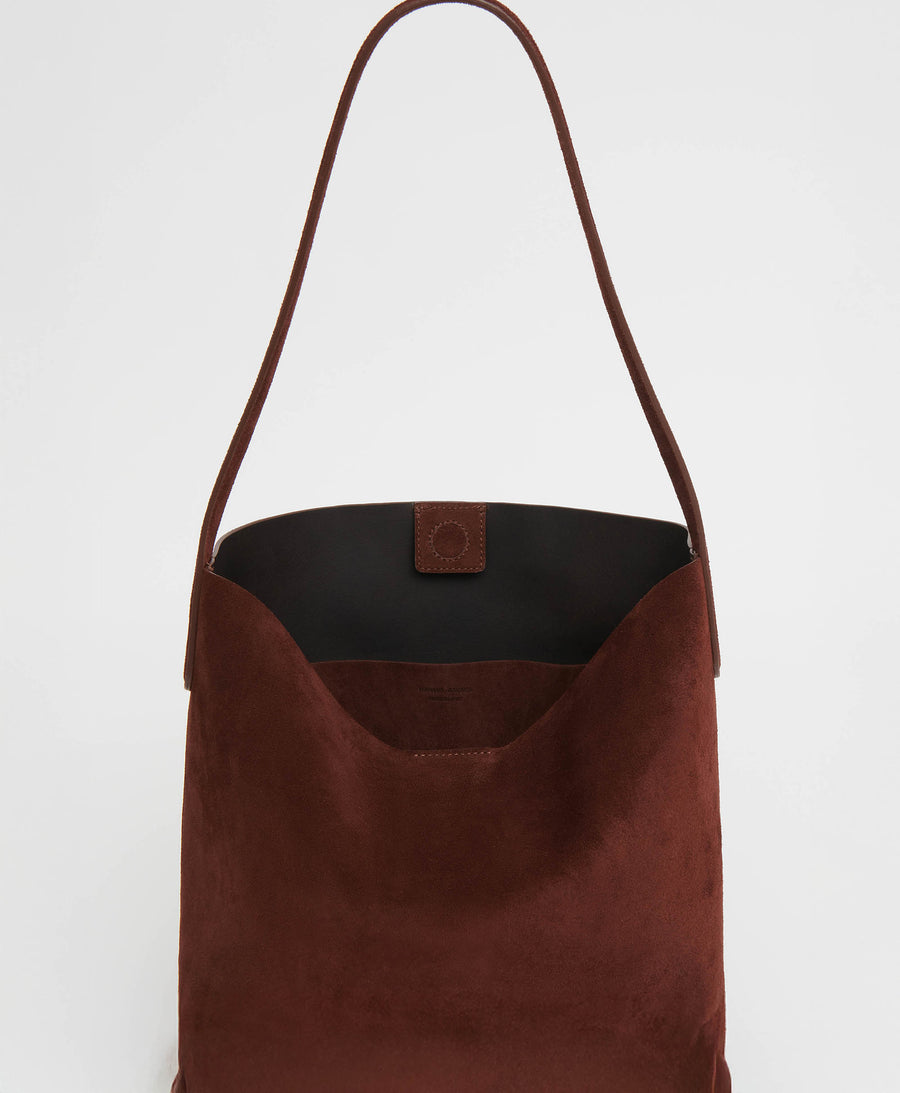 Everyday Cabas - Chocolate Suede