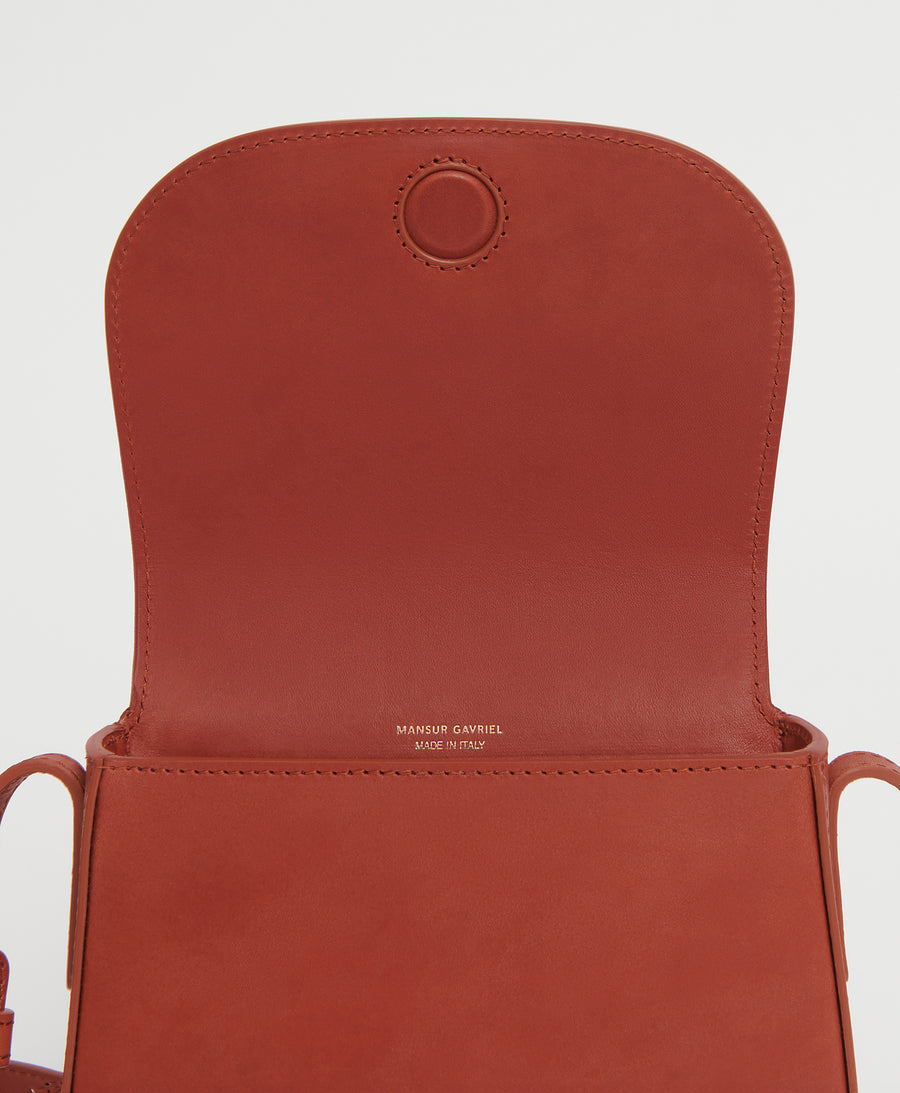 Classic Mini Crossbody - Brandy